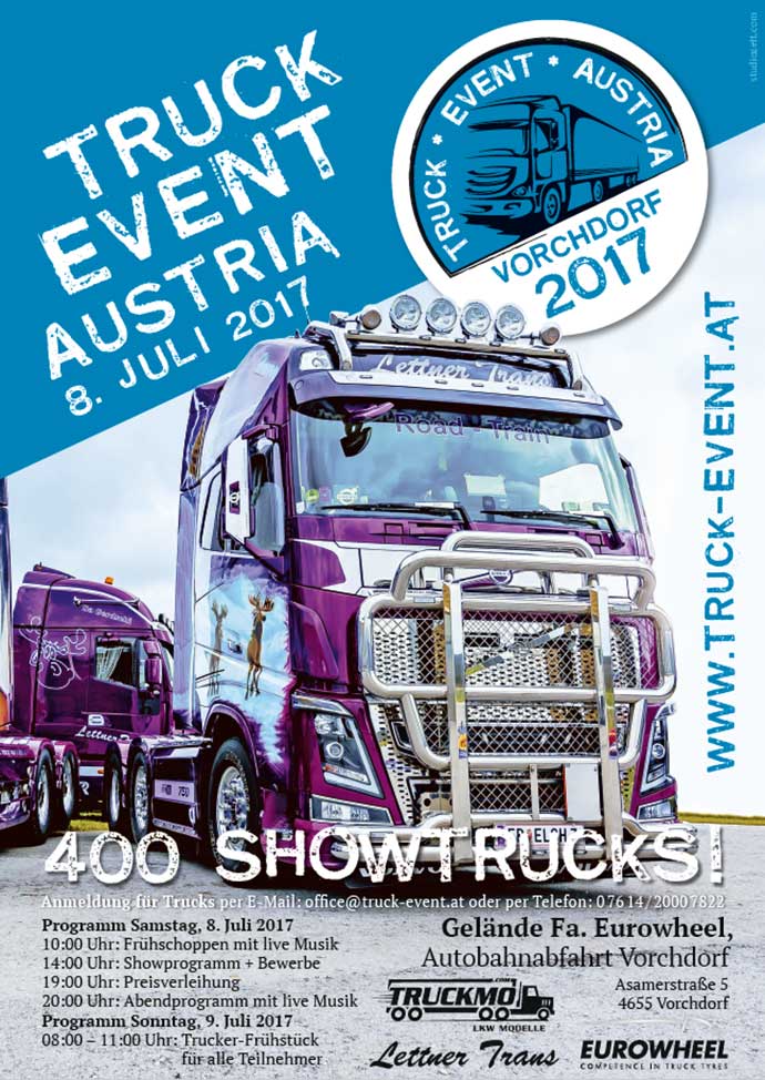 Truck Event 2017 - 400 ShowTrucks | Vorchdorf Online